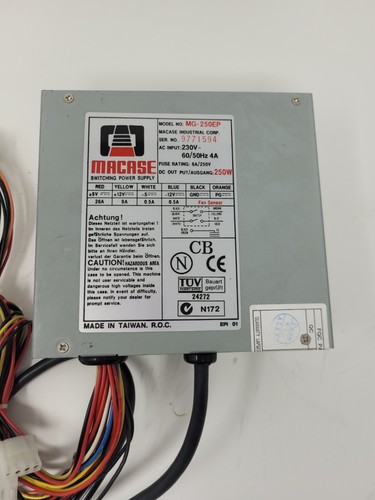 MACASE MG-250EP 250W At Molex Fdd Aux | eBay