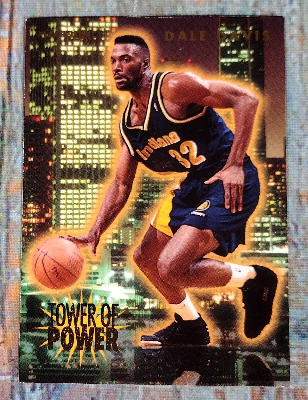 Dale Davis Indiana Pacers 1994 Fleer Tower of Power #5 of 30 | eBay