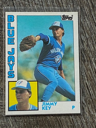 1984 Topps Traded Jimmy Key Card #62T NM-MT Sharp! Rookie RC Toronto ...