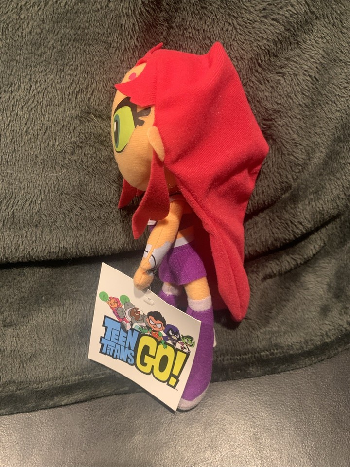 NWT Teen Titans Go Plush Starfire 10 inch Stuffed Toy | eBay