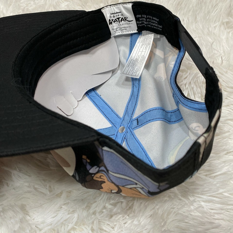Avatar The Last Airbender Character Snapback Hat "NWT" Aang, Zuko, Topf ...
