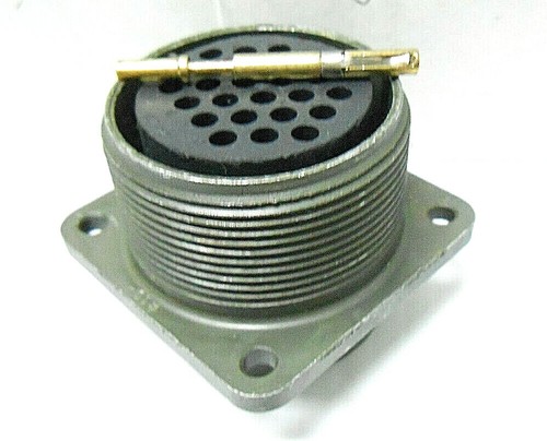 10-214224-28H BENDIX RECEPTACLE CONNECTOR, NOS MADE IN 1985 CONTACTS ...