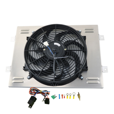 Electric Radiator Fan+Aluminum Shroud for 1984-1995 Toyota Pickup 4 ...