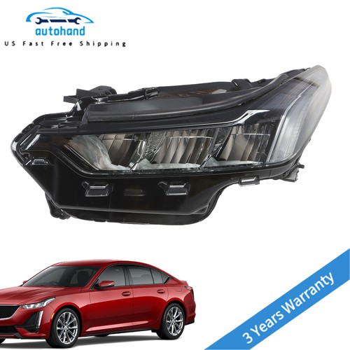 Full LED Headlight For 2020 2021 2022 Cadillac CT5 Left 84894827 w/o ...