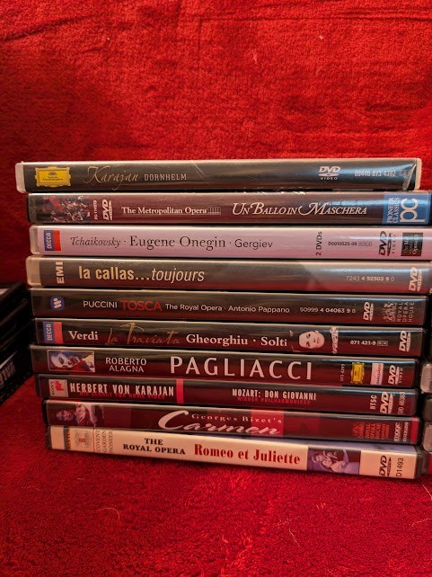 Lot 19 Opera Classical Music DVDs Bizet, Verdi, Cruso, Donizetti ...
