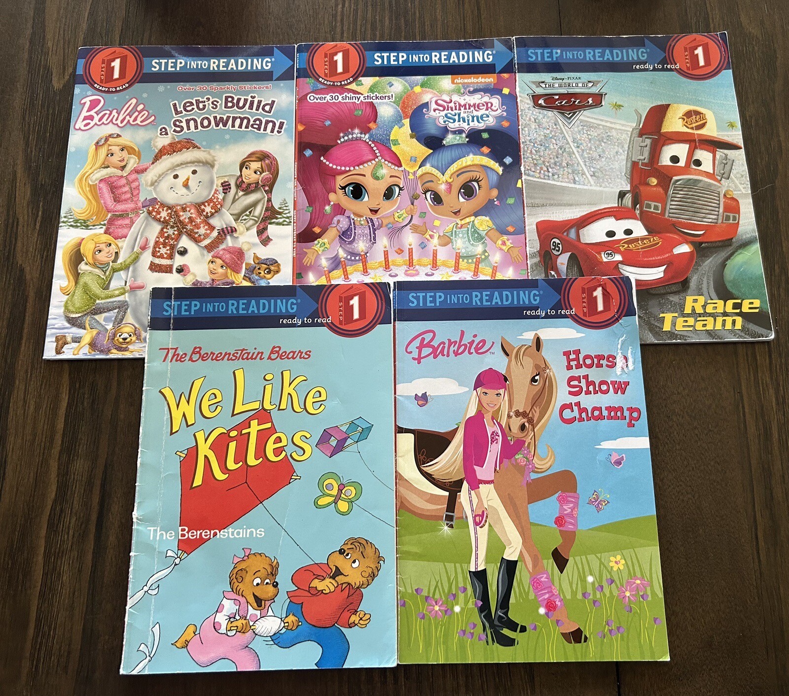 Lot of 5 Step Into Reading Level 1 books Miscellaneous | eBay