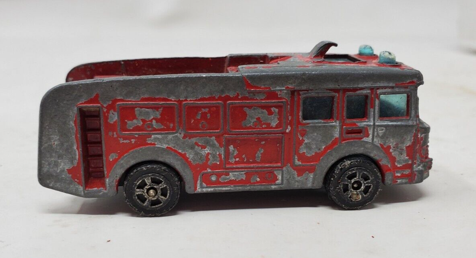 Vtg Corgi Juniors Fire Truck ERF Fire Tender Great Britain Diecast | eBay