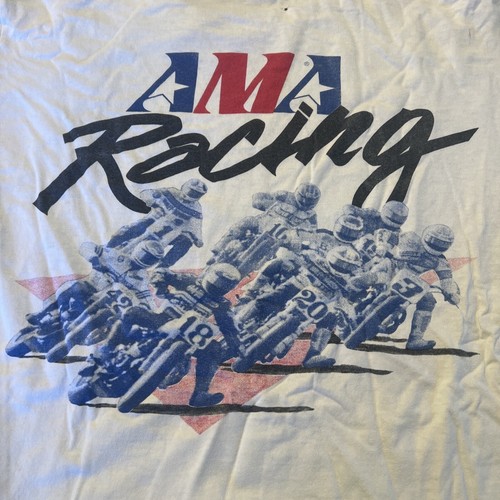 Vintage AMA Racing Dirt Track T-shirt | eBay
