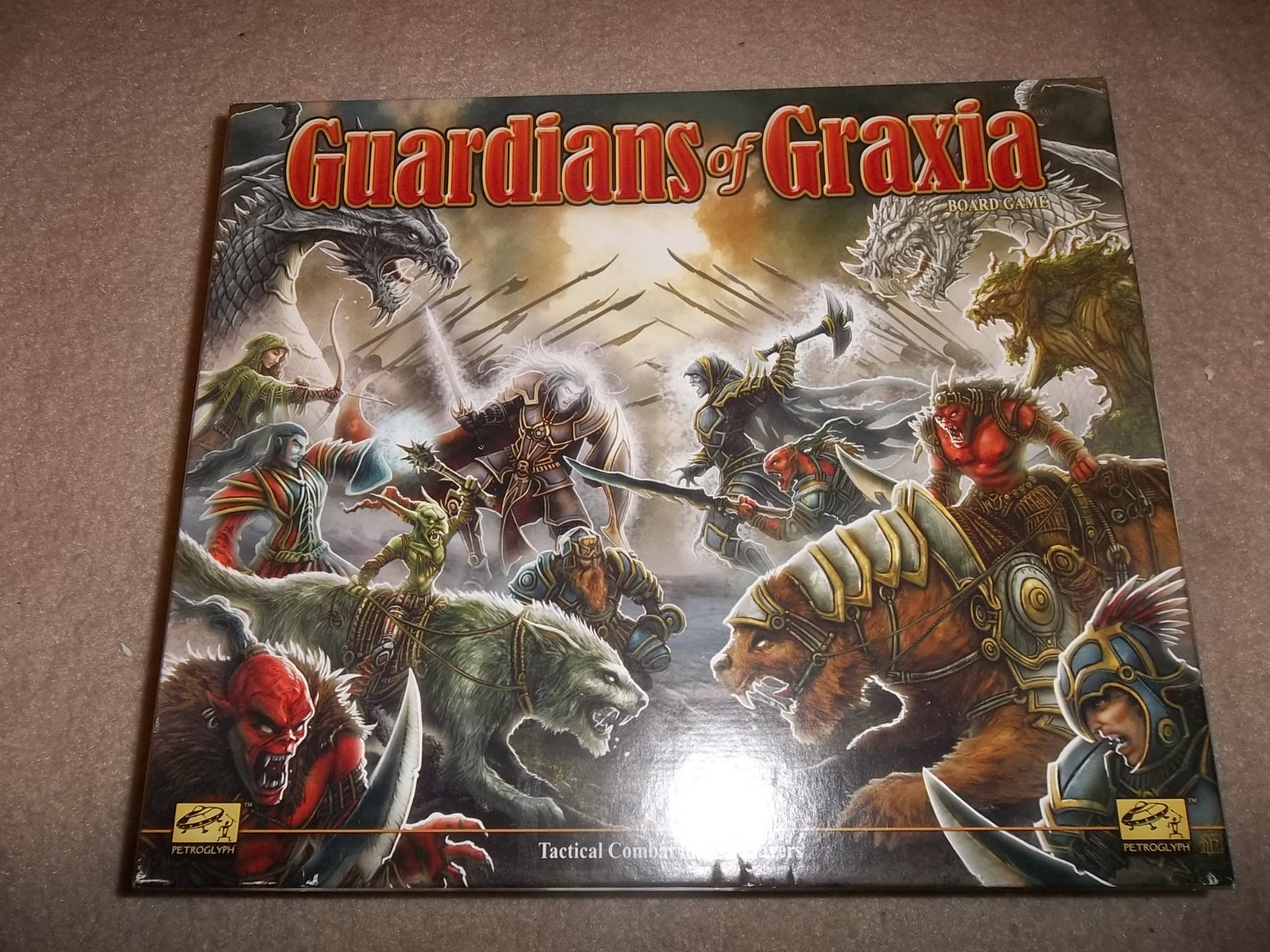 Petroglyph Games Guardians of Graxia board game | eBay