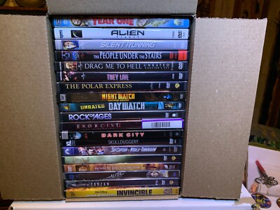 DVD LOT "19 Single Movie DVD's" w/ Cases & Art Work Lot B | eBay