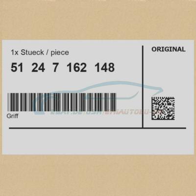 Original BMW 51247162148 - Griff | eBay