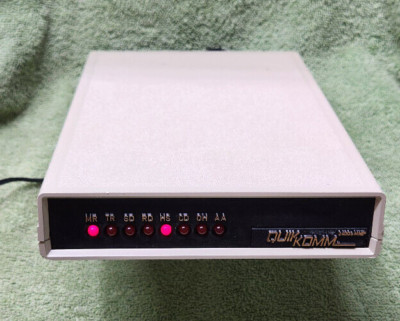 Vintage Quik Komm Modem 2400 baud powers up | eBay