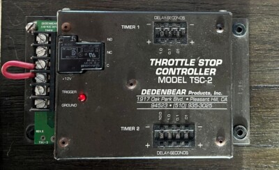 DEDENBEAR THROTTLE STOP CONTROLLER TSC-2 - Used for Drag Racing | eBay