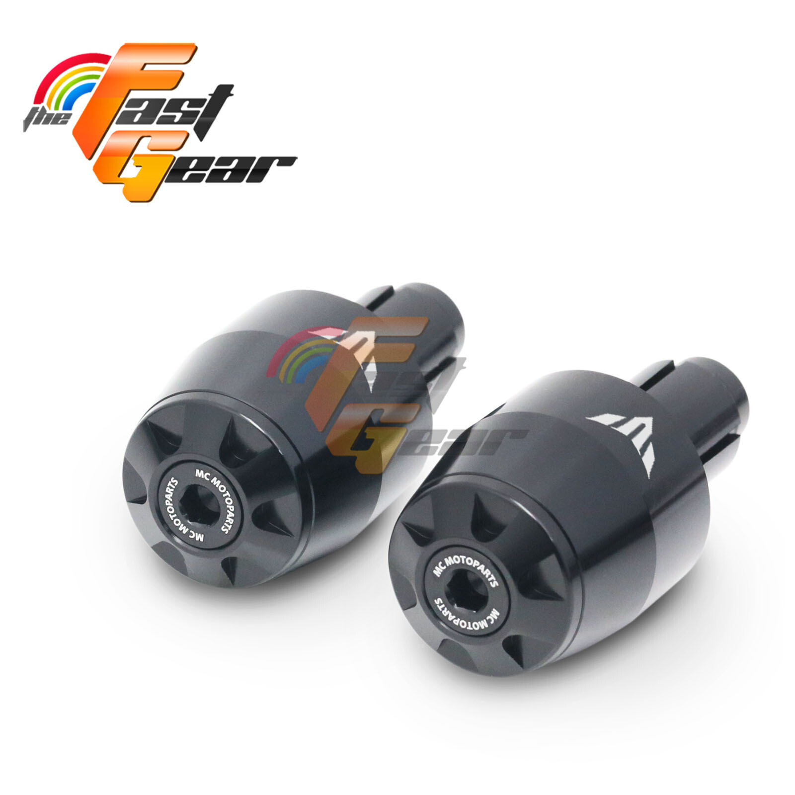 Black STORM CNC Bar Ends Cap MT For Yamaha MT-09 / TRACER FZ-09 13-20 ...