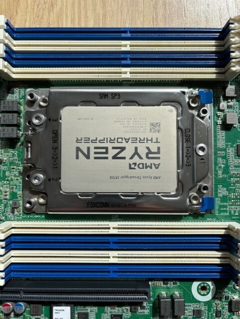 3970X Threadripper ASrock TRX40 TRX40D8-2N2T AMD Ryzen COMBO ATX ...