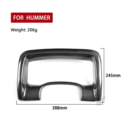 Fit For Hummer H3 2007-2010 Dry Carbon Fiber Dashboard Panel Frame ...