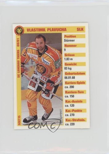 2000-01 Slapshot Cards Swiss Minis Vlastimil Plavucha #SCLT15 | eBay