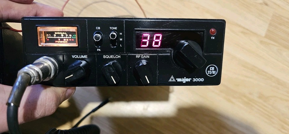 major 3000 cb radio rare. fully working | eBay UK