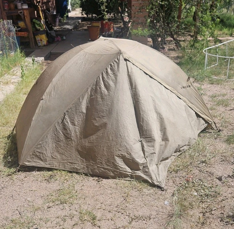LITEFIGHTER 1 man Tent coyote tan 499 combat shelter system USGI US ...