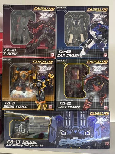 Transformers Fansproject Casuality Menasor Complete | eBay
