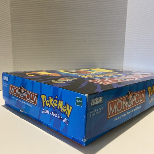 Hasbro Pokemon Collector's Edition Monopoly Board Game - 41357 Vintage ...