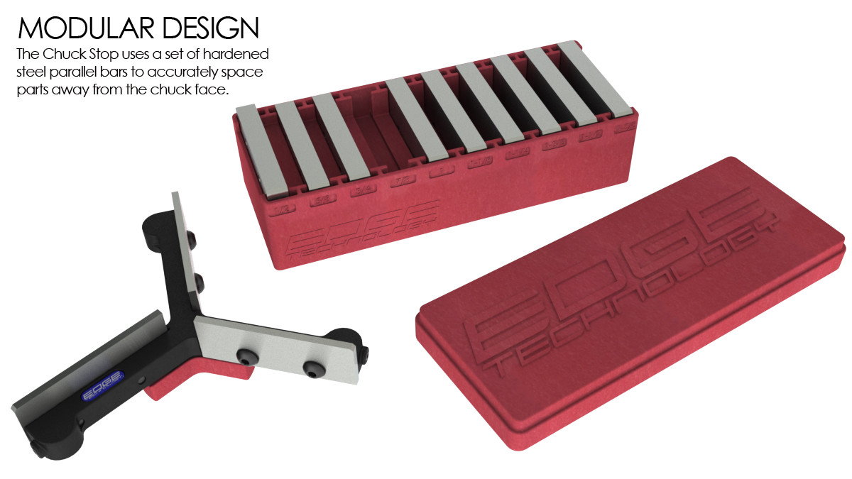 Lathe Chuck Stop Set for Chucks 6" Larger Spider by Edge Technology #30 ...