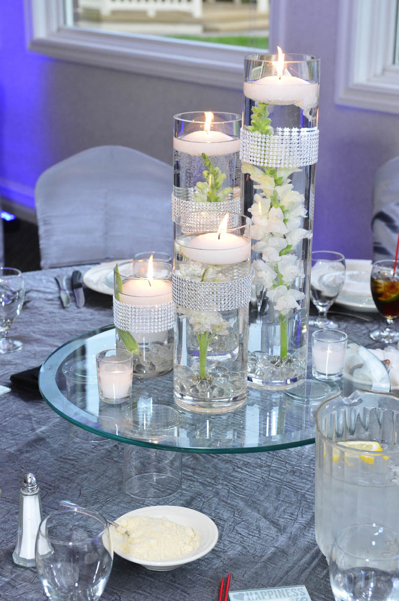 Using Mirrors And Candles Centerpiece 50 Fabulous Mirror Wedding