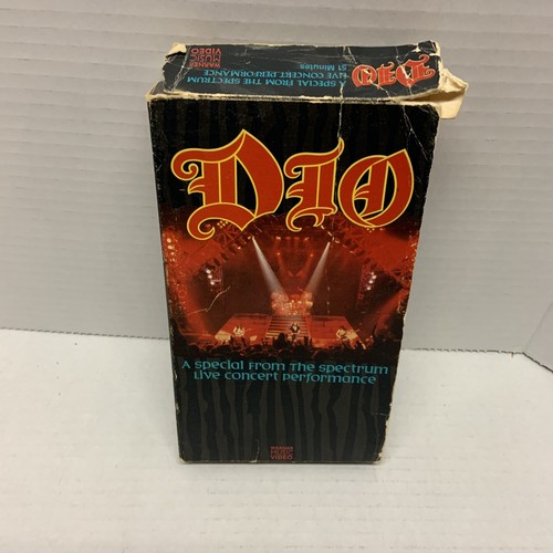 Dio A Special From The Spectrum VHS 1984 | eBay