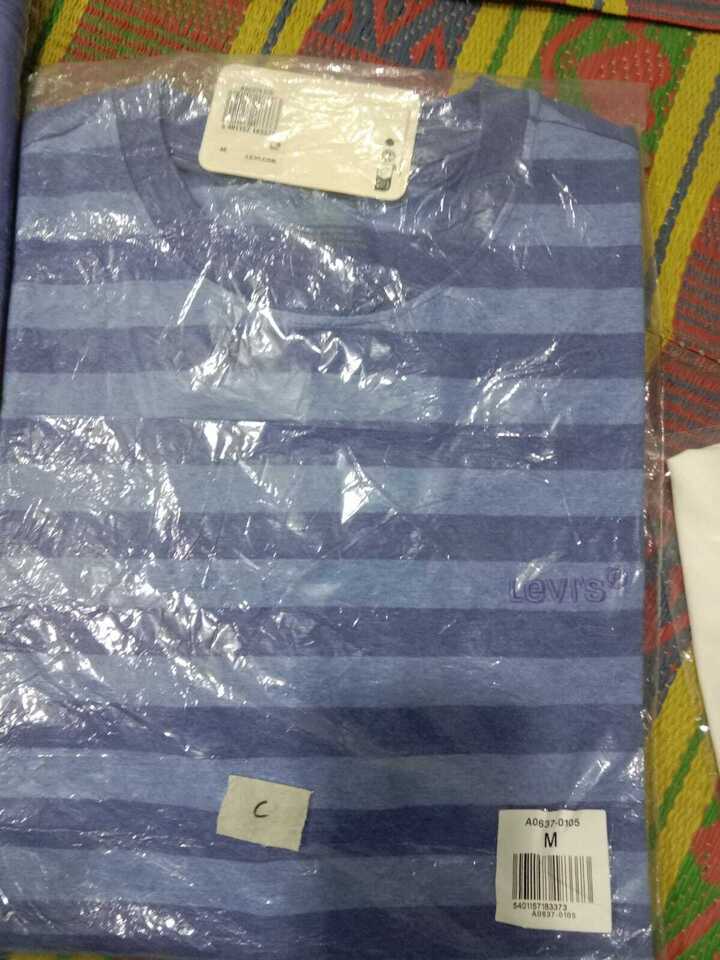 Levi's ® Mens Original Vintage Fit Striped T-Shirt (A0637-0105; A0637 ...