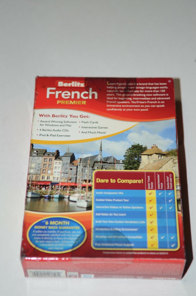 Learn It Now French Premier Software Speak French In 30 Days Win Mac 3 ...