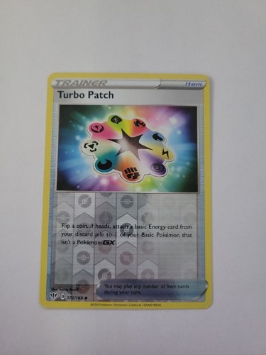 Pokémon TCG Turbo Patch Darkness Ablaze 172/189 Reverse Holo Uncommon ...