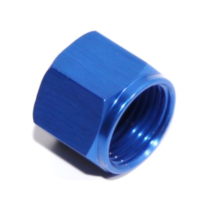8AN AN-8 Flare Cap Block Off Aluminum Anodized Fitting BLUE | eBay