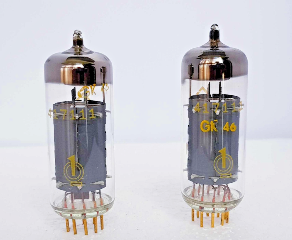 2 x EL861 RFT Matched Pair Strong Germany Pentode GOLD PIN Tube E81L | eBay