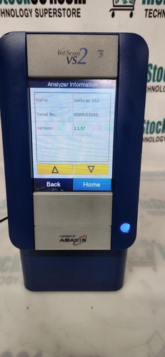 ABAXIS VETSCAN VS2 HM5 VETERINARY CHEMISTRY CBC BLOOD ANALYZERS | eBay