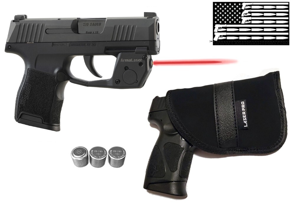 ARMALASER TR27 RED LASER SIGHT for Sig Sauer SAS P365 P365 XL w/ Laser ...