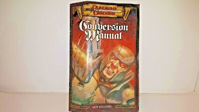Dungeons and Dragons Conversion Manual Skip Williams | eBay