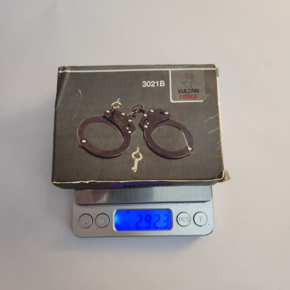 Vurgun Black Chain-Linked Handcuffs 2 Keys Professional Military Grade Handcuffs | eBay