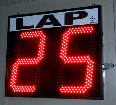 2 Digit 12" LED Lap Counter - Kart Racing, Kart Race, LED Display ...