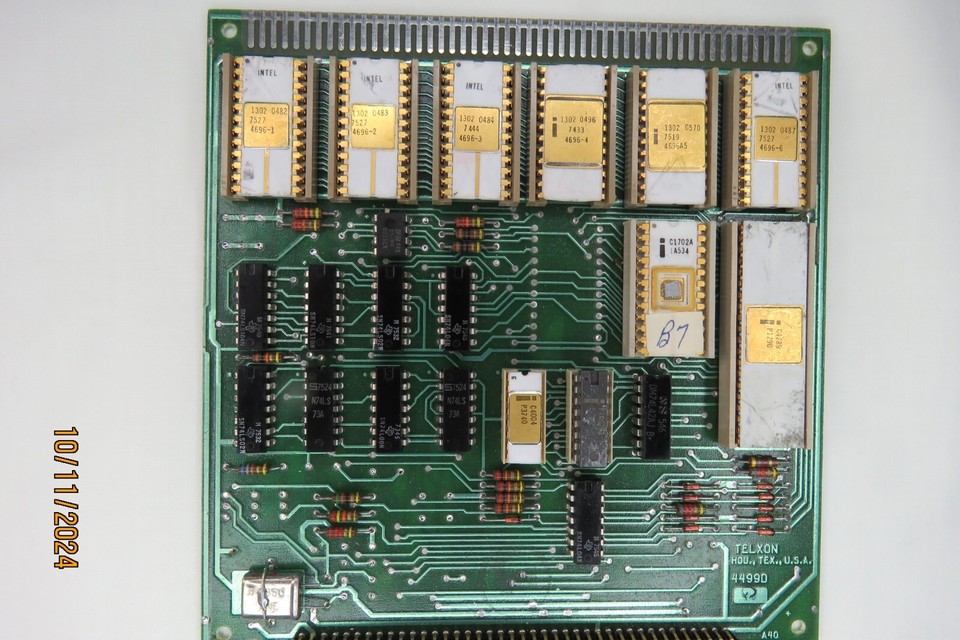 Intel C4004 C4289 C1702A 1302 Board Vintage Collector Processor | eBay