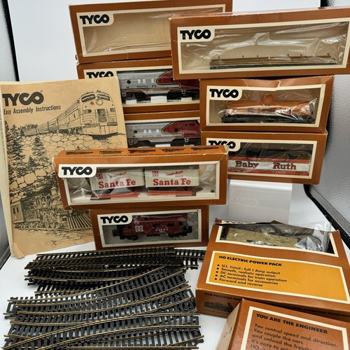 Tyco Ho Scale Trains Locomotives Track Lot | eBay