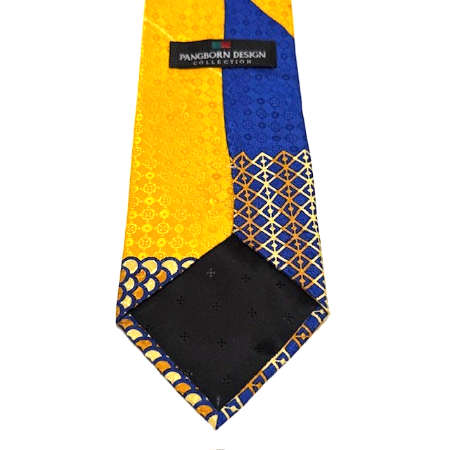 Pangborn Design Collection Tie VTG Abstract Geometric Unique Design 80s ...