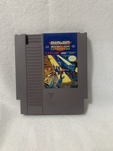 Bionic Commando (Nintendo NES, 1988) Authentic Game Cartridge TESTED ...