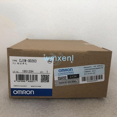 One New Omron CJ1W-OD263 PLC Output Unit CJ1WOD263 In Box Expedited ...