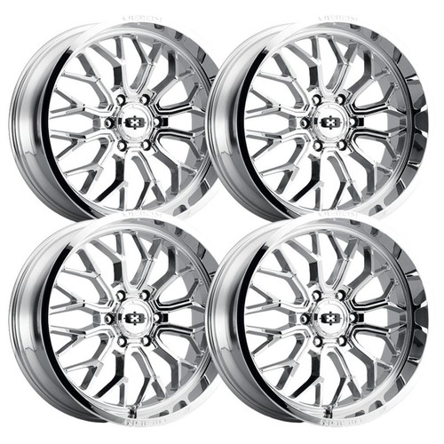 (Set-4) Vision 402 Riot 22x12 5x150 -51mm Chrome Wheels Rims 22 Inch | eBay
