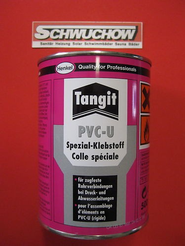 Tangit Kleber PVC -U 500 gr. für PVC-U HT aus ABS ASA Spezialkleber ...