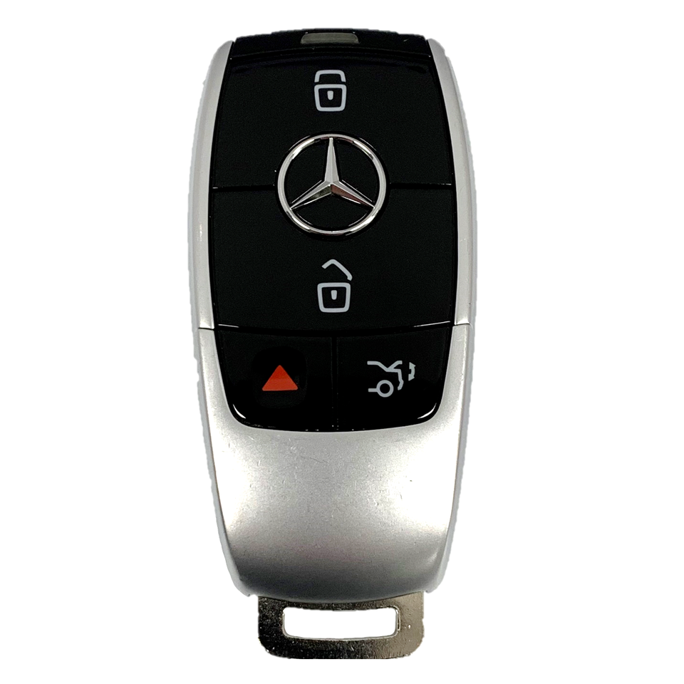 Mercedes-Benz Keyless Remote Fob + Uncut Key IYZ-MS2 | IYZMS22701AMS2 ...