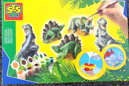 SES creativ Saurier giessen und bemalen Gips neu OVP | eBay.de