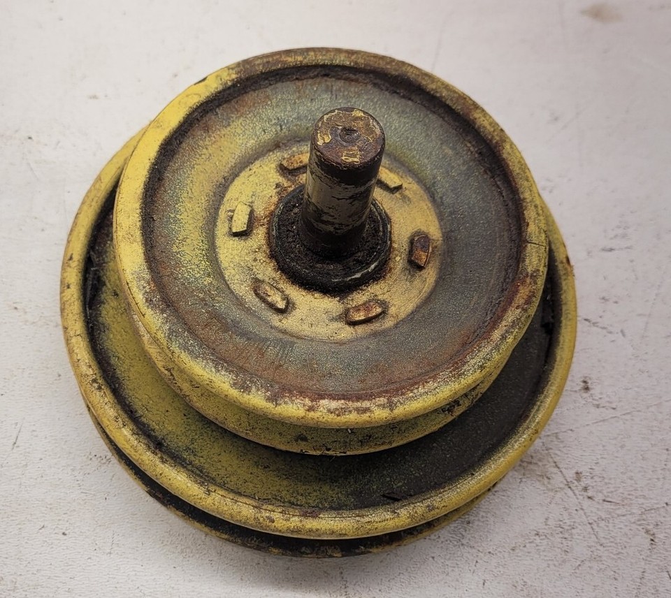 DOUBLE DECK DRIVE PULLEY JOHN DEERE 110 112 210 212 214 216 | eBay