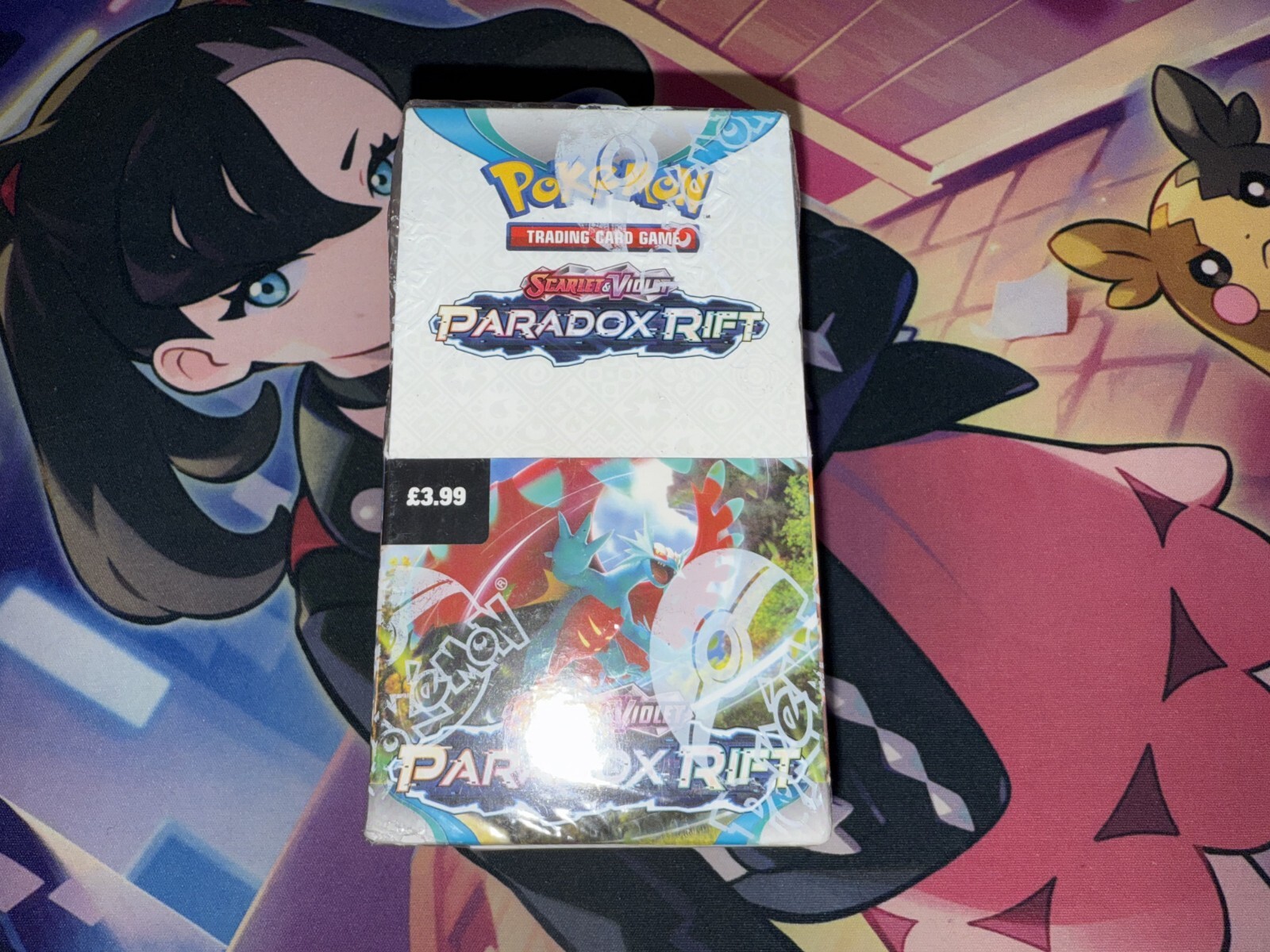 Pokemon Paradox Rift Half Booster Box 18 Pack Display Scarlet Violet ...