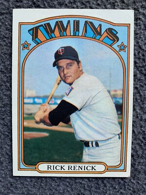 1972 Topps Rick Renick #459 NMT+ Minnesota Twins Vintage Baseball Card ...